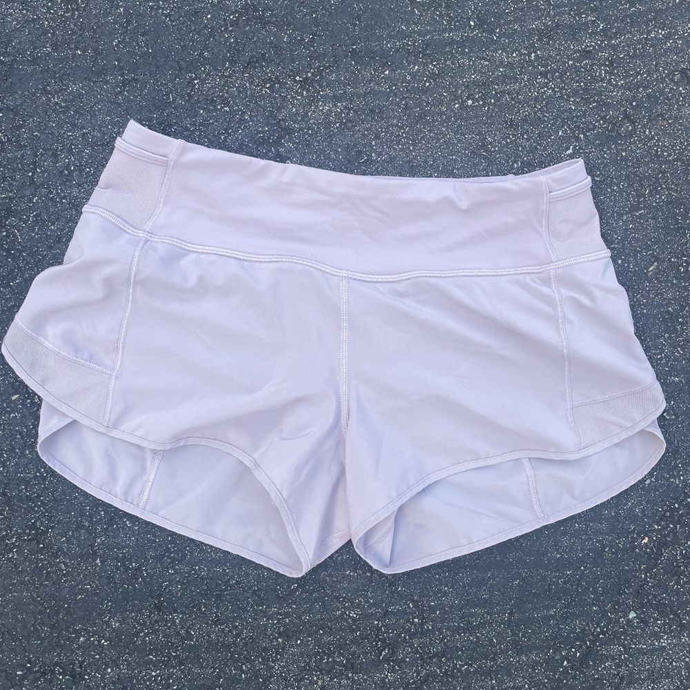 Lavender Colored Athletic Shorts- Have Small Mesh Poc… - Gem